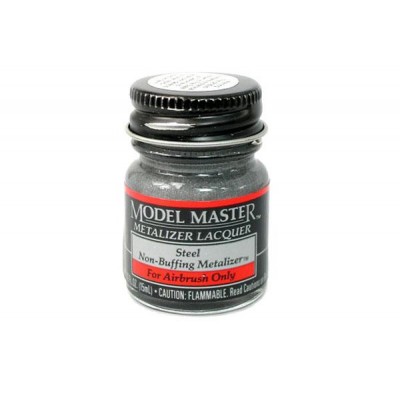 [팰콘샵] [TESTORS] JE1420 메탈:병 Steel (non-buffing) (반광) 15ml - METALIZER PAINT