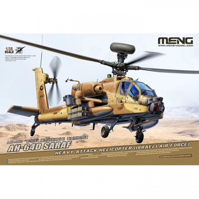 [팰콘샵] [Meng] CEQS-005 1/35 AH-64D Saraf Heavy Attack Helicopter(Israeli Air Force)